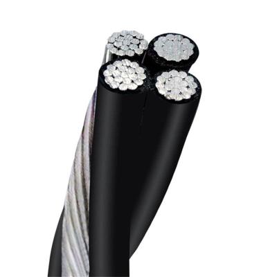 China Overhead Duplex Triplex Quadruplex Service Drop Cable 4x70mm2 50mm2 for sale