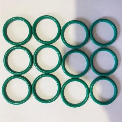China Groene Verzegelende de O-ringenhardheid 70 - 90 van FKM voor Brandstofinjectiesystemen Te koop