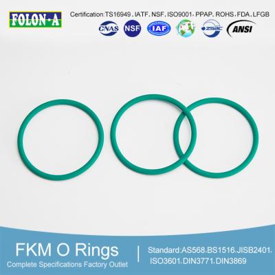 China GREEN FKM 80 Гидравлические уплотнители для экстремальных условий for sale