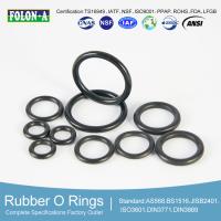 China Standard Size Rubber O-Rings 70A Durometer High Flexibility Sealing Gaskets for sale