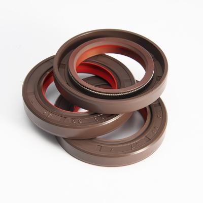 China Oil Seals for Machinery FKM TC Double Lip Seals for Oil and Chemical Application for sale