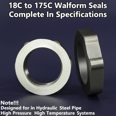 China 18C to 175C Walform Seals Complete In Specifications Designed for in Hydraulic Steel Pipe High Pressure High Temperature Systems for sale