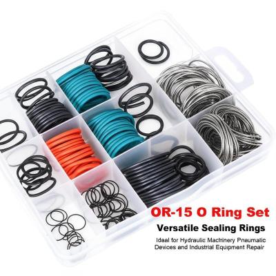 China OR-15 O Ring Set Versatile Sealing Rings Ideal for Hydraulic Machinery Pneumatic Devices and Industrial Equipment Repair for sale