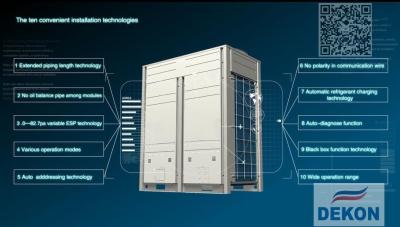 Chine China VRF air conditioner modular type DC inverter Out door units 56kw T3 conditions with Hitachi comperssor à vendre