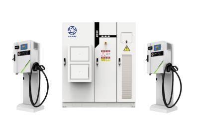 China Battery powered 30+30KW Charger with 241KWh BESS for sale