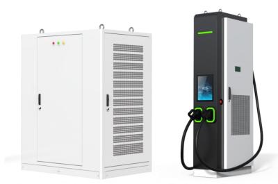 China Liquid cooled 500A ultra fast 480kW-Eichrecht distributed DC Charger for sale