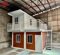 China Modular Portable 20ft 40ft Tiny Flat Pack Container Van House for Office Building for sale