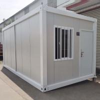 China Office Building Modular Portable 20ft 40ft Tiny Flat Pack Container Van House Prefab Homes for sale
