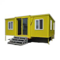 China Steel Structure Frame 20FT/40FT Expandable Container House for Cold Environment for sale