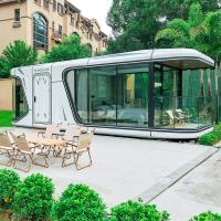 China Prefab modular container house Space Capsule house 40ft for sale