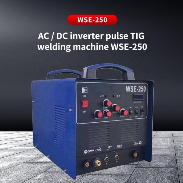 Quality AC DC TIG Welder Aluminum Welding Machine INVERTER WSE-250 220V 6.2KVA Air for sale