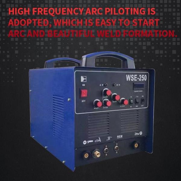 Quality AC DC TIG Welder Aluminum Welding Machine INVERTER WSE-250 220V 6.2KVA Air for sale