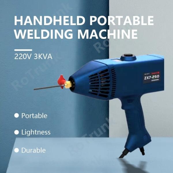 Quality Portable Handheld Arc Welding Machine ZX7-250 220V3KVA 220V Lesser Weld IGBT for sale
