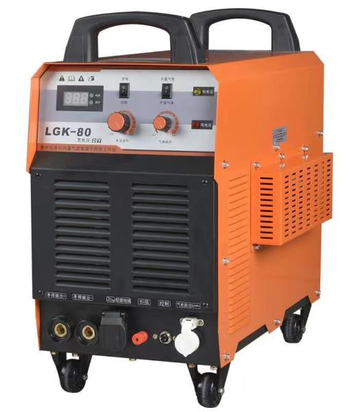 Quality 12KVA Dual Voltage IGBT Inverter CUT80A MMA 190A Plasma Cutting and Welding Machine 25 DC MOTOR 510X285X520 Mm for sale