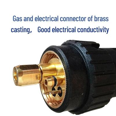 China Op maat gemaakte 4m 5m 8m kabellengte Binzel Type CO2 Gas Air Cooled Mig Welding Torch 15AK Te koop