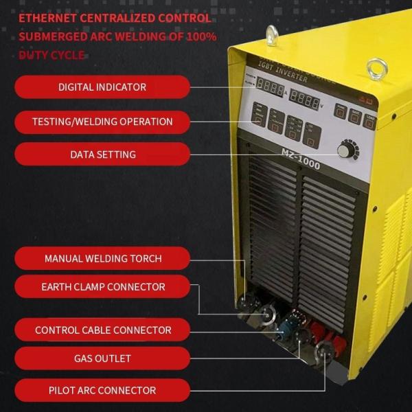 Quality Ethernet Communication Modules Submerged Arc Welding Machine MZ1000 for 380V for sale
