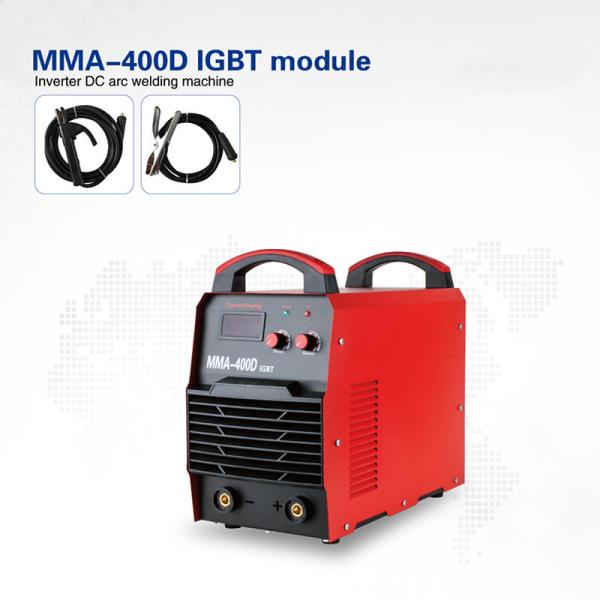 Quality Inverter Arc Welding Machine MMA-400D 400amp IGBT Industrial Arc Welder DC MOTOR for sale