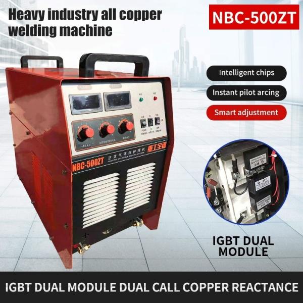Quality 500 Amp NBC-500ZT Industry Mig Welding Machine Dual Module Dual Call Copper for sale