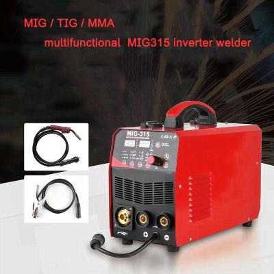 中国 OEM受容 4 In1 IGBT インバーター ミグとティグ 溶接機 MIG315 認証 販売のため