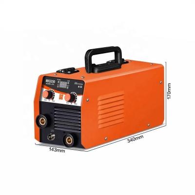 Cina 1 kg Flusso Cored Wire Mini Inverter No Gas Self-Shield 120A Piccole Mig Saldatrici 220v MIG250 in vendita