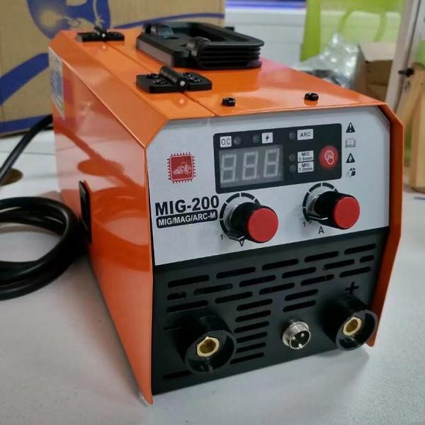 Quality 130Amp Mini Portable DC Inverter MIG Welding Machine MIG 200 for Easy and for sale
