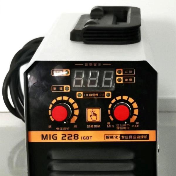 Quality IGBT Inverter Arc Welding Machine MIG228 and Gasless Wire Feeding Speed of 10 m for sale