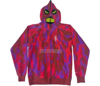 China Mens sweatshirt knitted jacket thick warm polyester polar fleece fabric casual solid color design with zipper closure for winter for sale