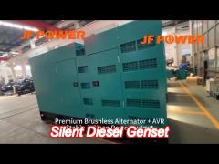 200kw 250kva weichai silent industrial diesel generator set with low noise operation