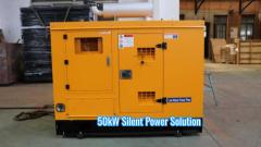 50kW Silent Industrial Diesel Generator Reliable Power