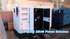 28kW Silent Diesel Generator Reliable Power Solution