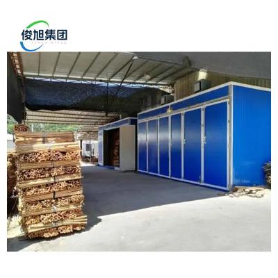 China Precise Control and Monitoring with 40m Steam Heating Wood Drying Kiln for sale