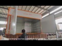 Roestvrij staal 60 tray voedsel dehydrator voor voedselverwerking door Junxu Heavy Industries