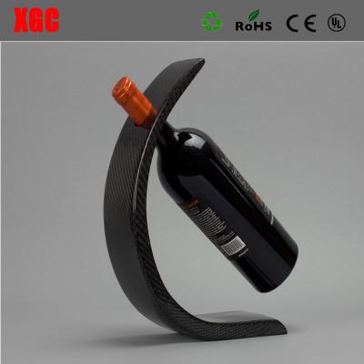 China DOBREFF DESIGN CARBON FIBER WINE BOTTLE HOLDER for sale