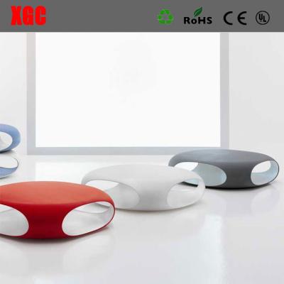 China Leisure chair wholesale mall beauty chen fashion airport flower pot stool public rest round waiting sea for sale