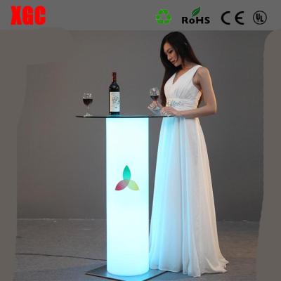 Cina Colori del telecomando 16 che cambiano la Tabella di tè del tavolino da salotto della Tabella del LED Antivari per la decorazione dell'hotel di nozze del club del partito di eventi in vendita