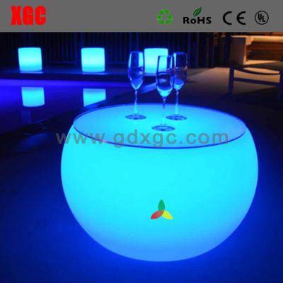 中国 Round Tea table led table chair for outdoor garden set KTV CHAIR PE CHAIR 販売のため