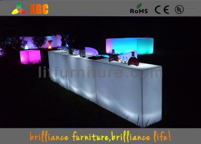 Cina Mobilia d'ardore delle Tabelle, di banchetto & del partito della barra del cambiamento LED Antivari di colori in vendita