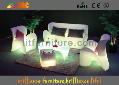 Cina Polietilene Antivari/bene durevole mobilia del club LED con telecomando senza fili in vendita