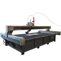 China CNC 5 Axis Water Jet Cutting Machine 3300x2100mm Cutting Accuracy 0.1mm for sale
