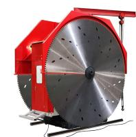 China Double Blade Stone Saw Machine for Quarrying 4200mm Cutting Depth 1850mm for sale