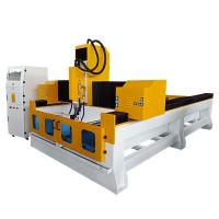 China CNC Stone Engraving Machine 1300x2500mm 7.5kw Water Cooled Spindle Granite Marble Quartz for sale