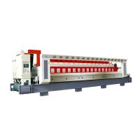 China Marble Stone Polishing Machine 8-20 Heads PLC Control 400-1250mm Working Width for sale