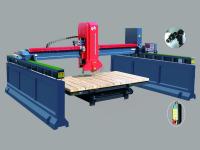 China Granite Bridge Saw Machine 18.5kw 600mm Stroke for Stone Cutting for sale