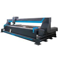 China 3 Axis Water Jet Cutting Machine 3000mm x 2000mm 450MPa Hydraulic CNC for sale
