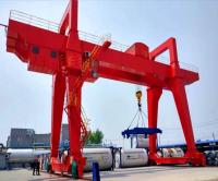 China Double Girder Stone Gantry Crane 5-50 Ton 12-30m Span Heavy Duty Lifting for sale