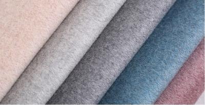 China 820G/M Plain Double Sided Wool Fabric For Women'S Overcoat for sale