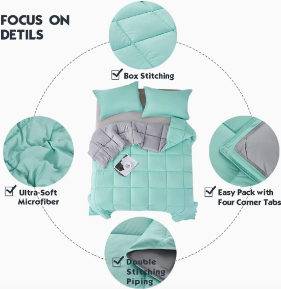 Super Soft Down Alternative Comforter - Color Option 3