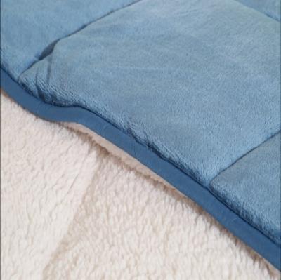 China Ultieme Sherpa gooi luxe pluis omgekeerd naar Microsherpa gooi deken comforter Te koop