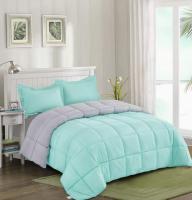 China Super Soft Down Alternative Comforter - Customized Design Reversible with 2 Colors Duvet Insert Comforter Set for sale