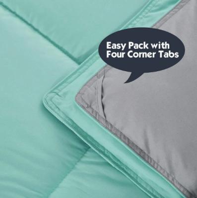 China Edredón Alternativo de Plumón Súper Suave - Diseño Personalizado Reversible con 2 Colores, Juego de Edredón en venta